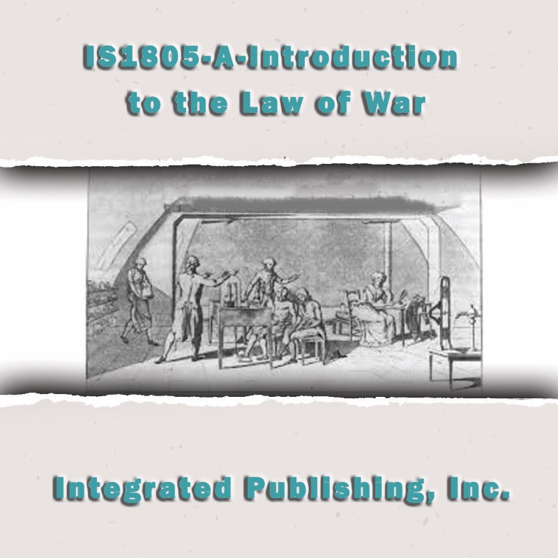 Introduction to the Law of War
