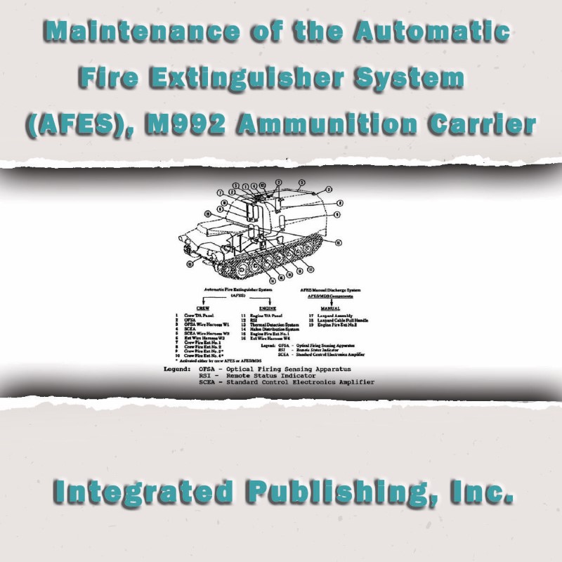 Maintenance of the Automatic Fire Extinguisher System (AFES), M992