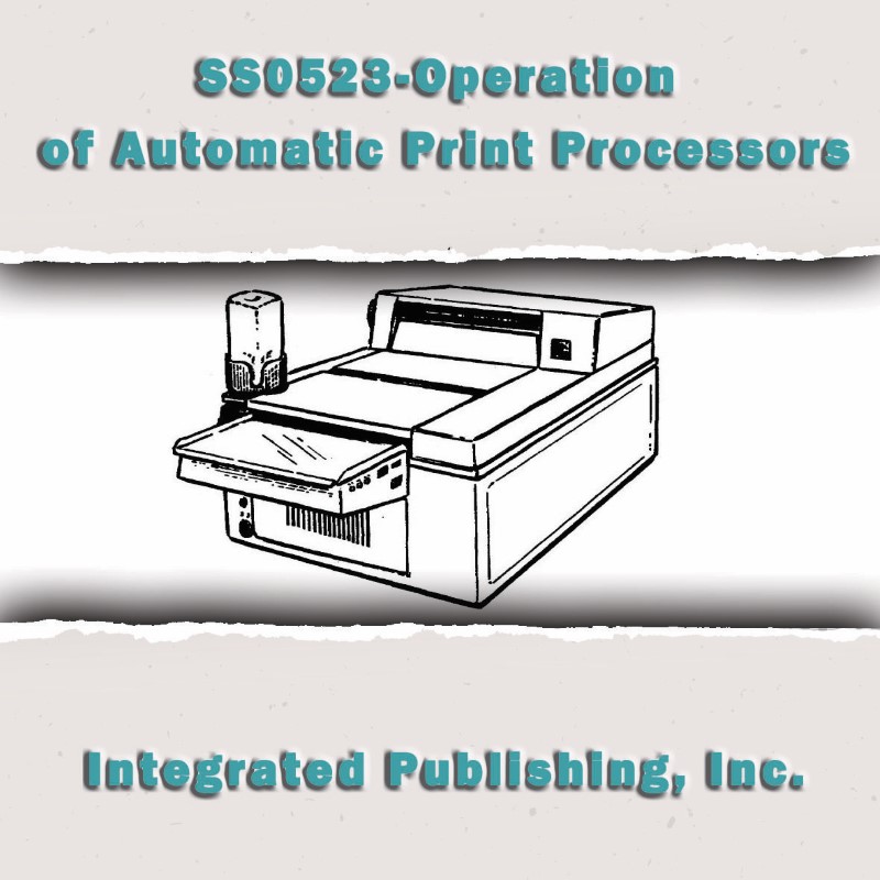 Operation of Automatic Print Processors
