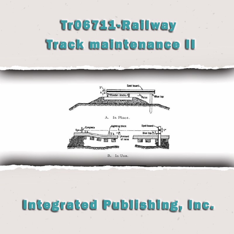 Railway Track maintenance II