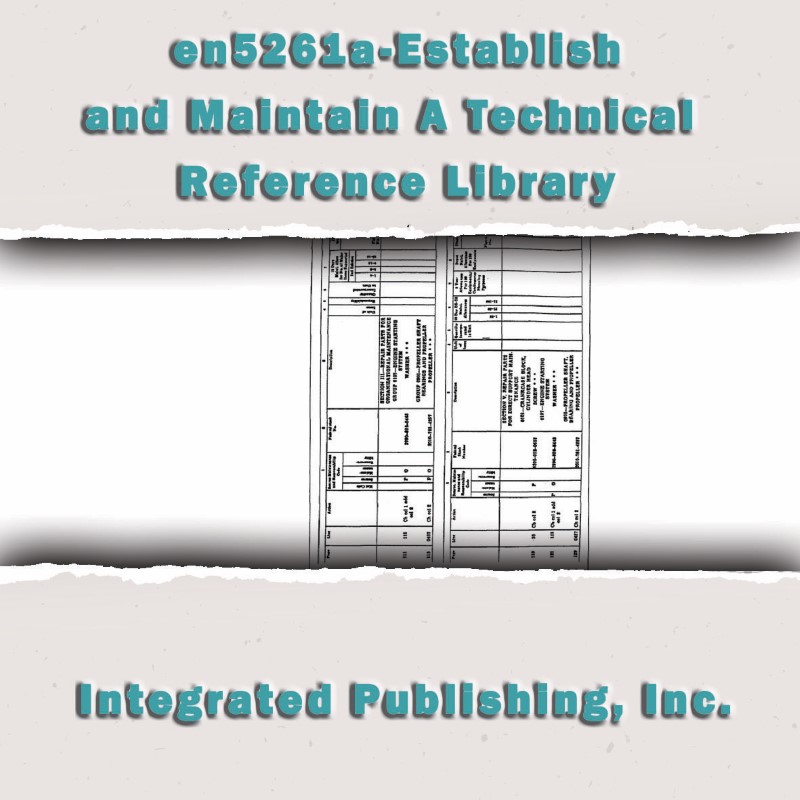 Establish and Maintain A Technical Reference Library
