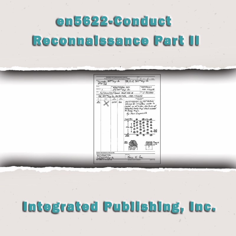 Conduct Reconnaissance Part II