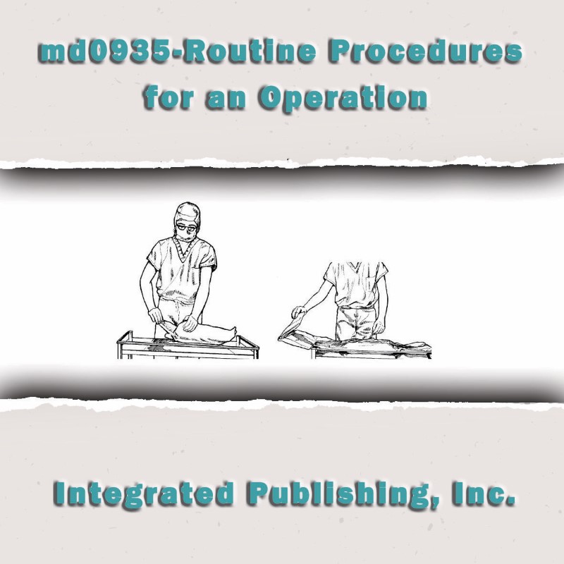 Routine Procedures for an Operation
