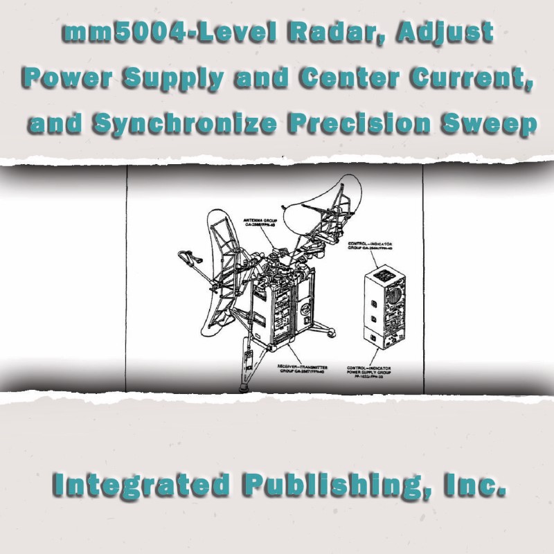 Level Radar, Adjust Power Supply and Center Current, and Synchronize