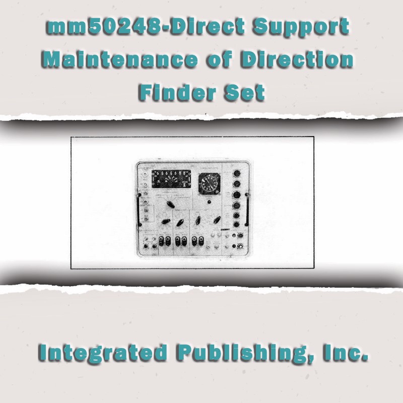Direct Support Maintenance of Direction Finder Set