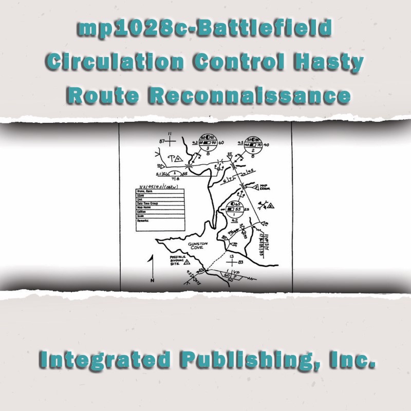 Battlefield Circulation Control: Hasty Route Reconnaissance