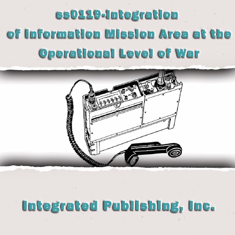 Integration of information Mission Area at the Operational Level of War