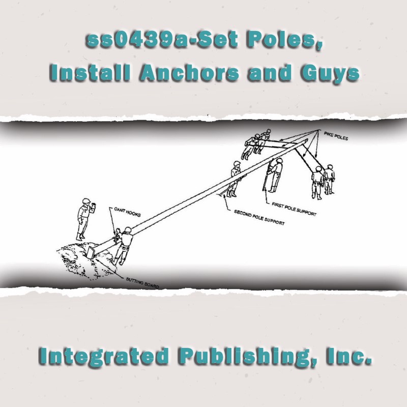 Set Poles, Install Anchors and Guys