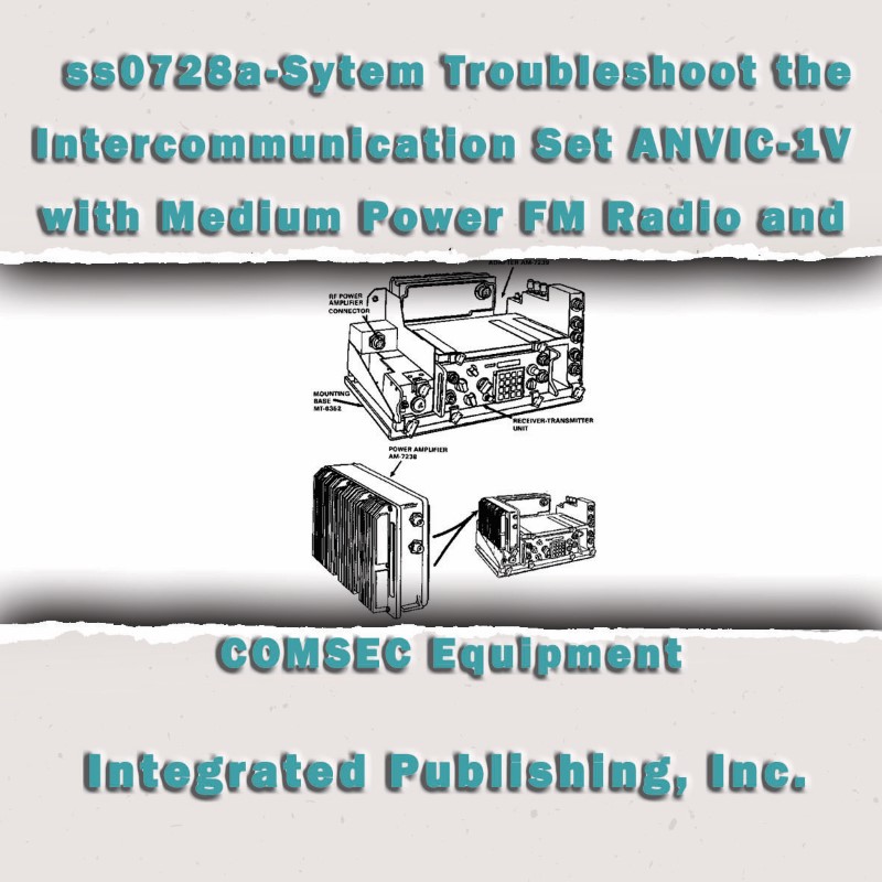 Sytem Troubleshoot the Intercommunication Set AN/VIC-1(V) with Medium
