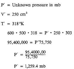 Universal gas law